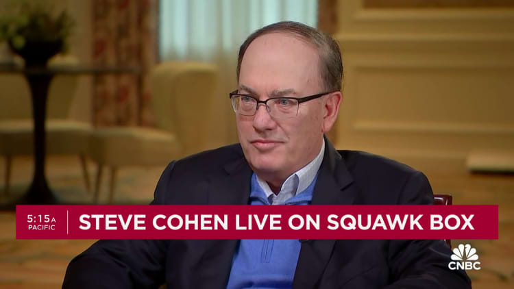 Watch Steve Cohen's full interview on CNBC Pro.